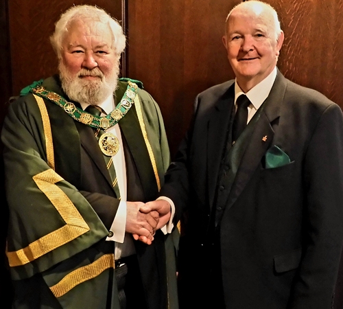 The Installation of Graham Newton as District Grand Prefect for the ...